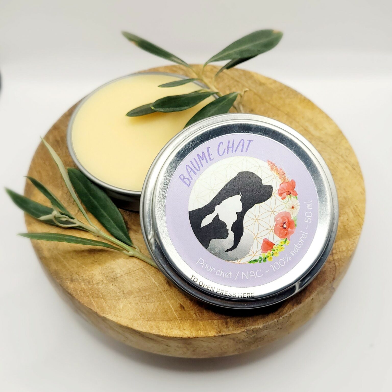 Baume chat et NAC : soin naturel multi-usage by Natur'O'Poil